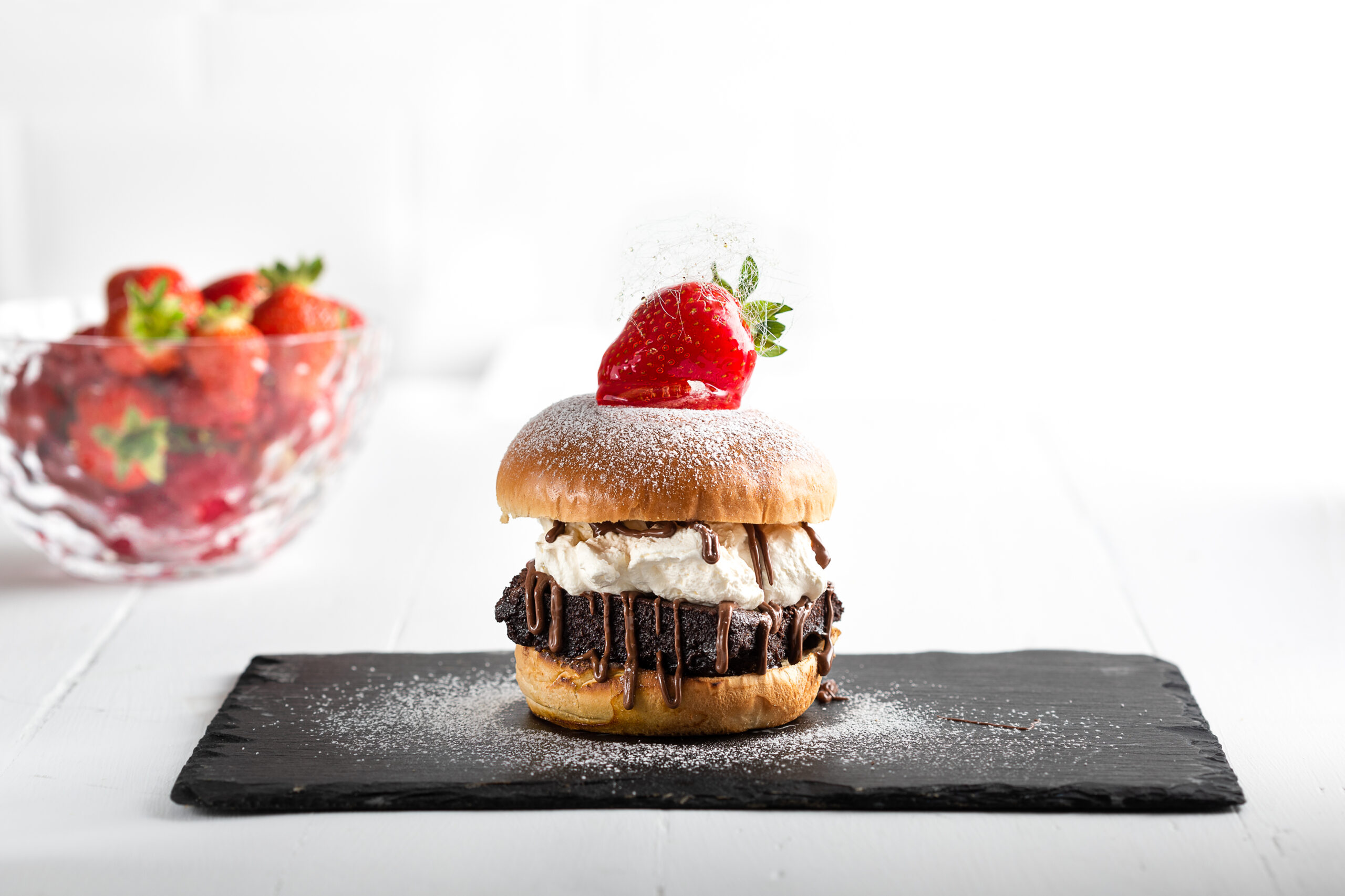 Dessert Burger | Brioche Buns | Kara Foodservice