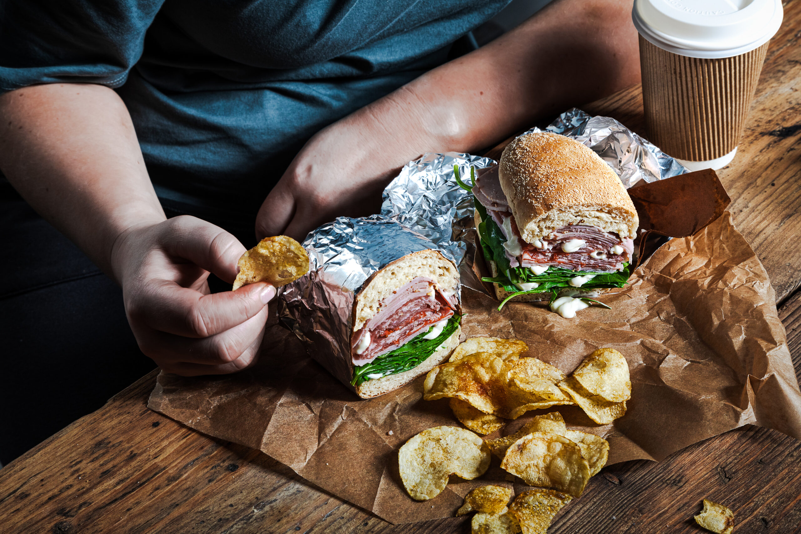 The Mighty Meat-eor Sandwich - Kara Foods